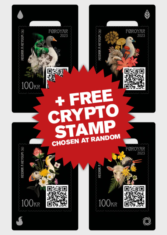 Buy set of CRYPTO STAMPS and get one crypto stamp for FREE - SPRING ...